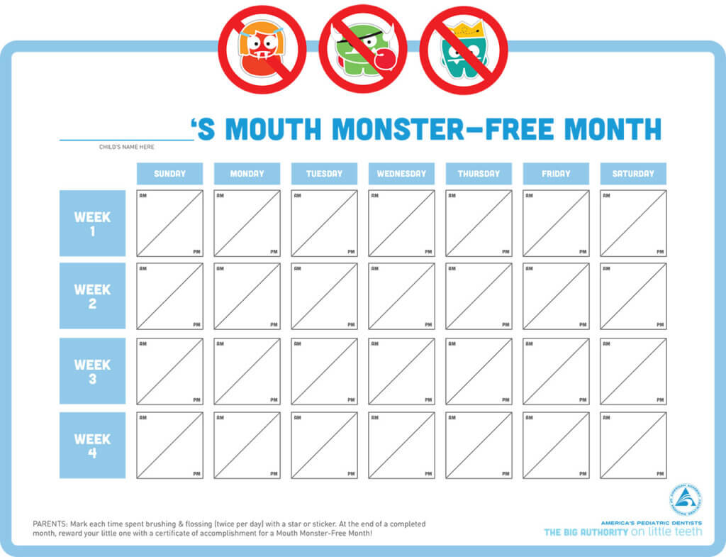 Motivational Charts/Activity Sheets | Milestones Pediatric Dentistry